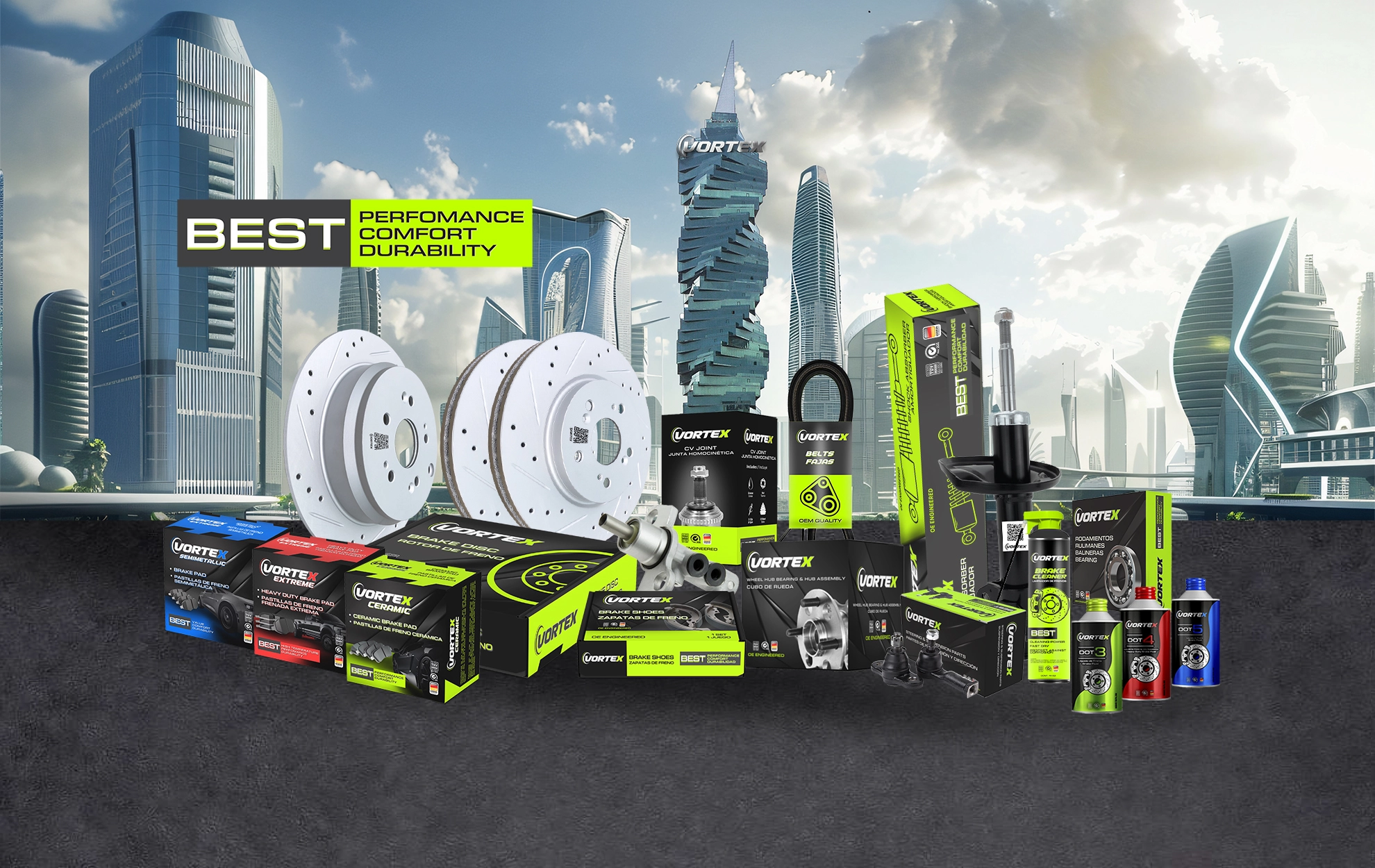 Vortex Auto Parts: Inicio